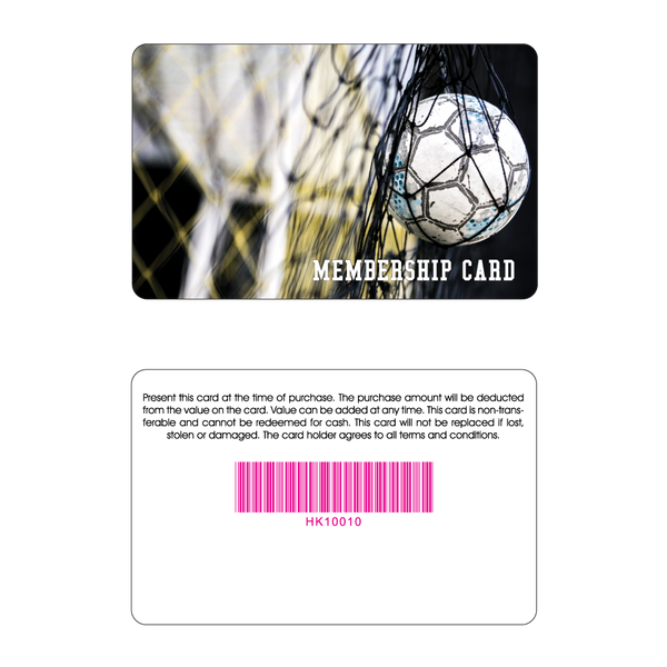 Soccer Membership Card - Ball | EZFacility Store