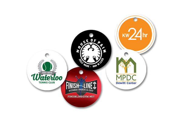 Custom Designed Round Key Tag | EZFacility Store