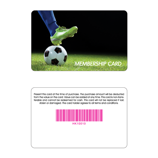 Soccer Membership Card - Cleat | EZFacility Store