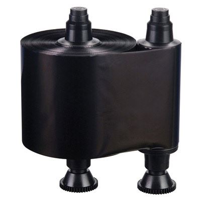 Evolis Black Monochrome Ribbon - K - 3,000 prints | EZFacility Store